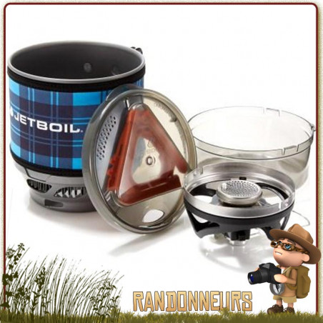 Réchaud JetBoil MINIMO Camo régulateur pression basse température