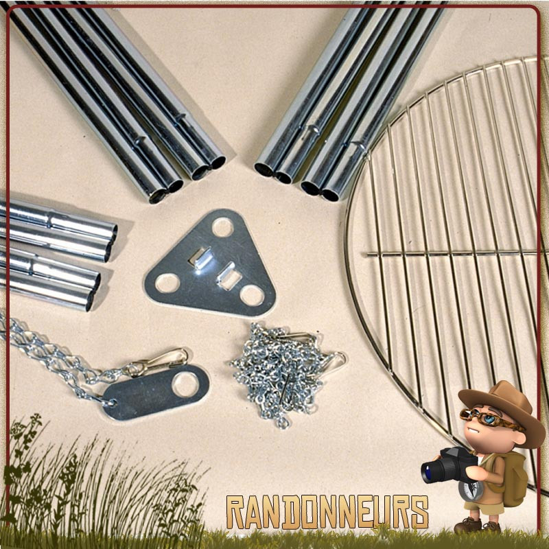 Tri Pod Grill Coghlan's barbecue portable campement bivouac bushcraft